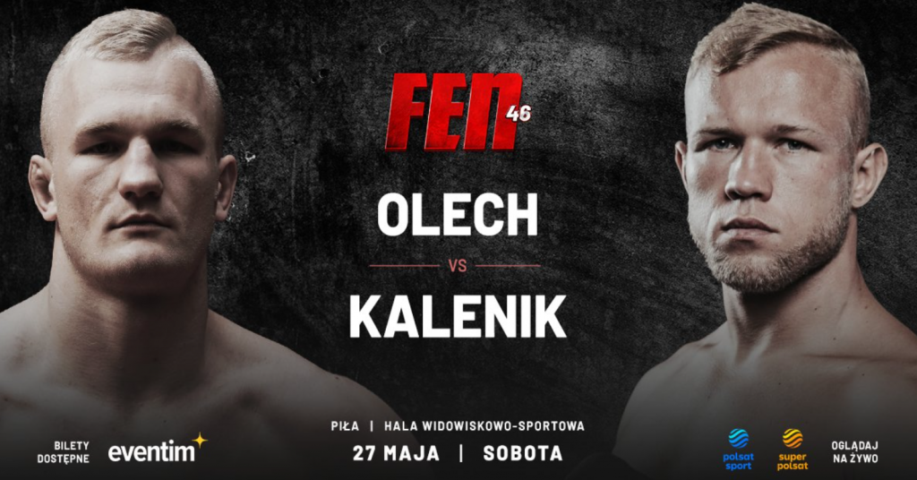 FEN 46: Olech z Kalenikiem dodani do rozpiski gali w Pile